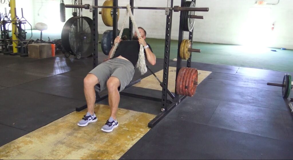 Use Rope Inverted Row For A Stronger Back - Overtime Athletes Blog