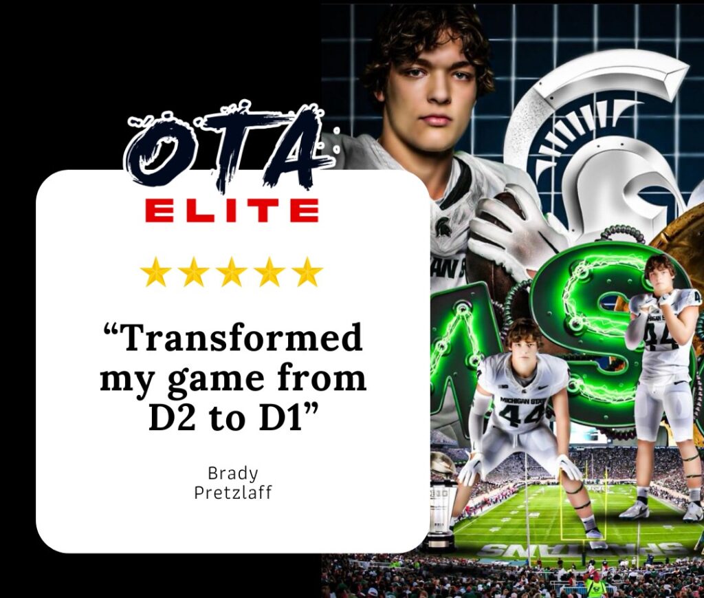 Becoming a D1 Linebacker with Online Coaching - Overtime Athletes Blog